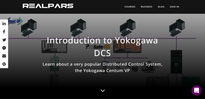 Resources to Learn Yokogawa Centum VP DCS - WOIN