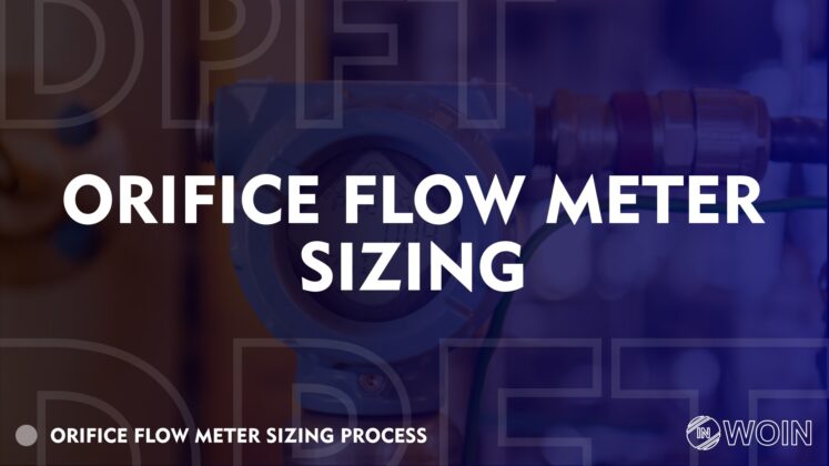 Orifice flow meter sizing - WOIN