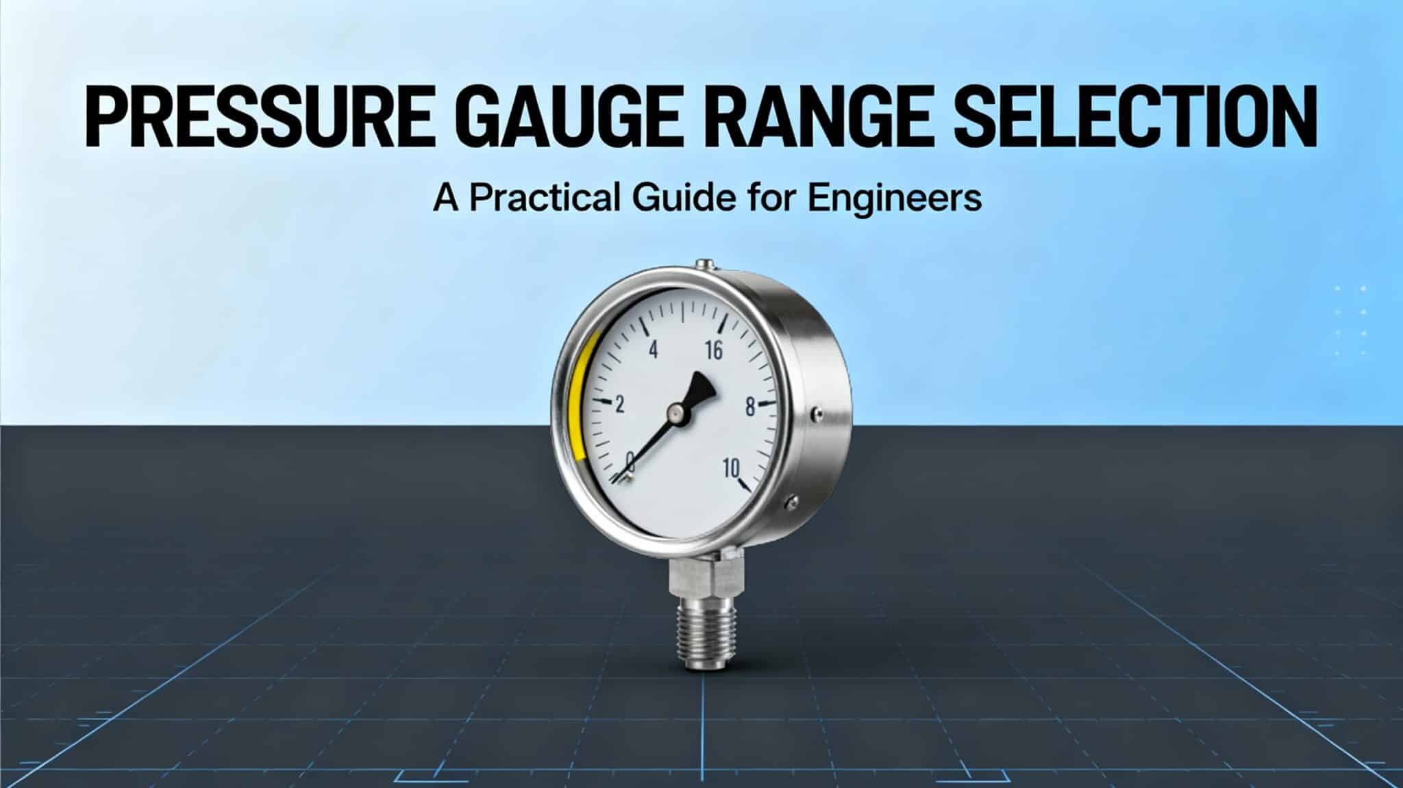 How to select Range of Pressure Gauge - WOIN